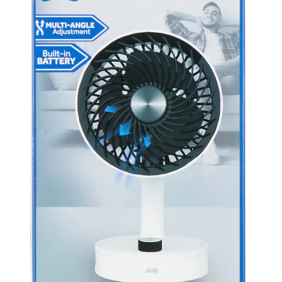 Sealy Rechargeable Desk Cooling Fan | Dr. Tech PR
